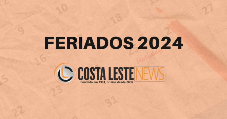 Calendário de 2024: confira datas dos feriados nacionais para o ano ...